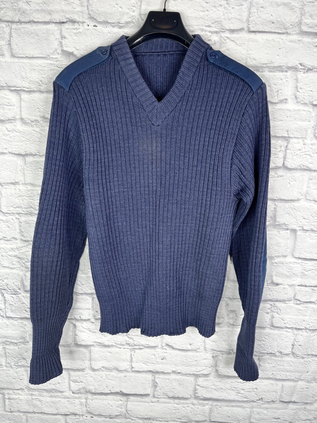 Vintage Blue "wooly Pully" Commando Sweater Size: Large - Etsy