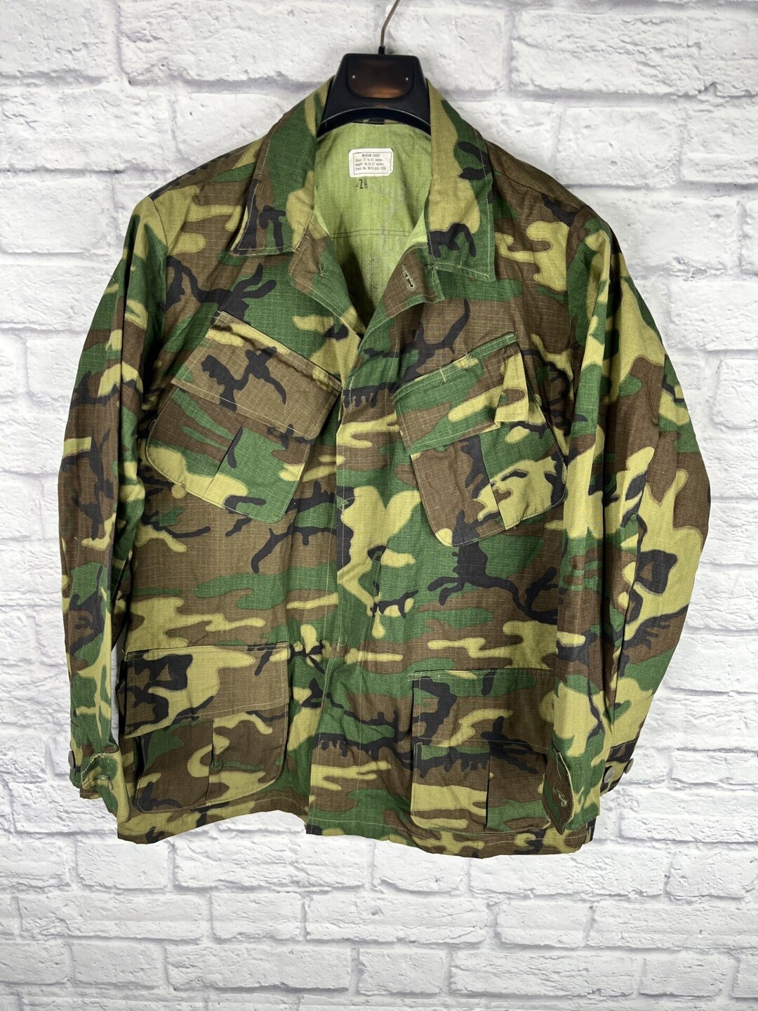 Unissued Vietnam War ERDL Jungle Fatigue Jacket Size: Medium Short - Etsy