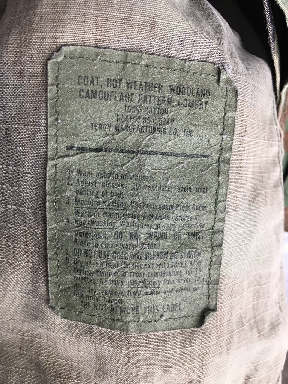 Summer Weight BDU Jacket Size: Small Regular 7 - Etsy