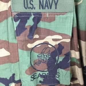 Seabees Marked Summer Weight BDU Jacket Size: Medium Long 11 - Etsy