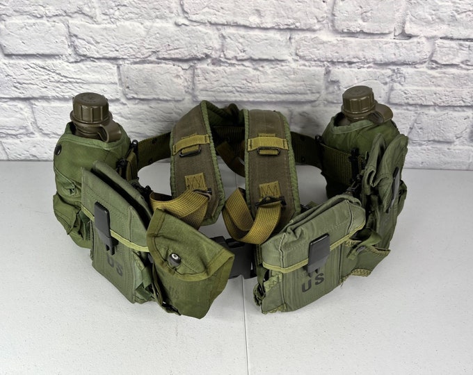 Vintage U.S. Military LC-2 LBE Set 1 - Etsy