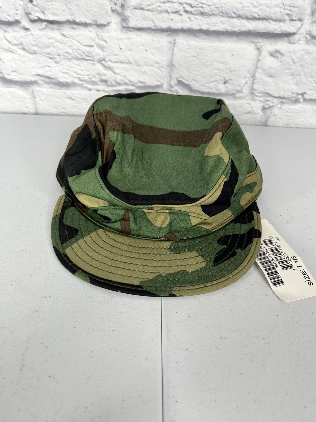 Vintage NOS Unissued Winter Weight BDU Patrol Cap Size: 7 1/8 #3, Army ...