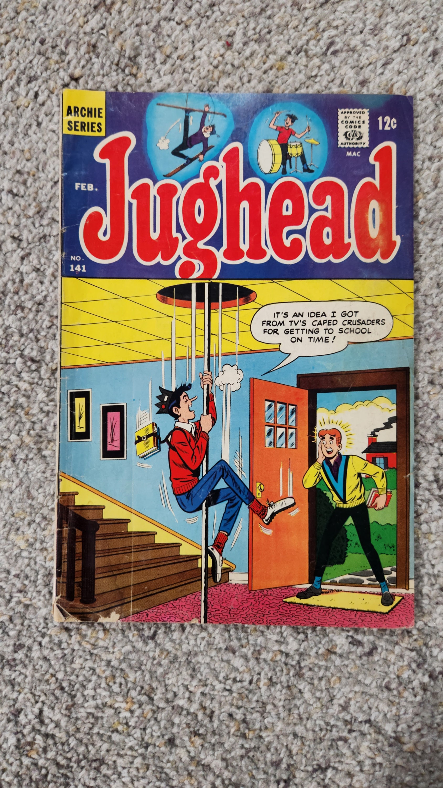 Rare Vintage 'life With Archie' #60 and 'jughead' #141 Comics, Grade 7. ...