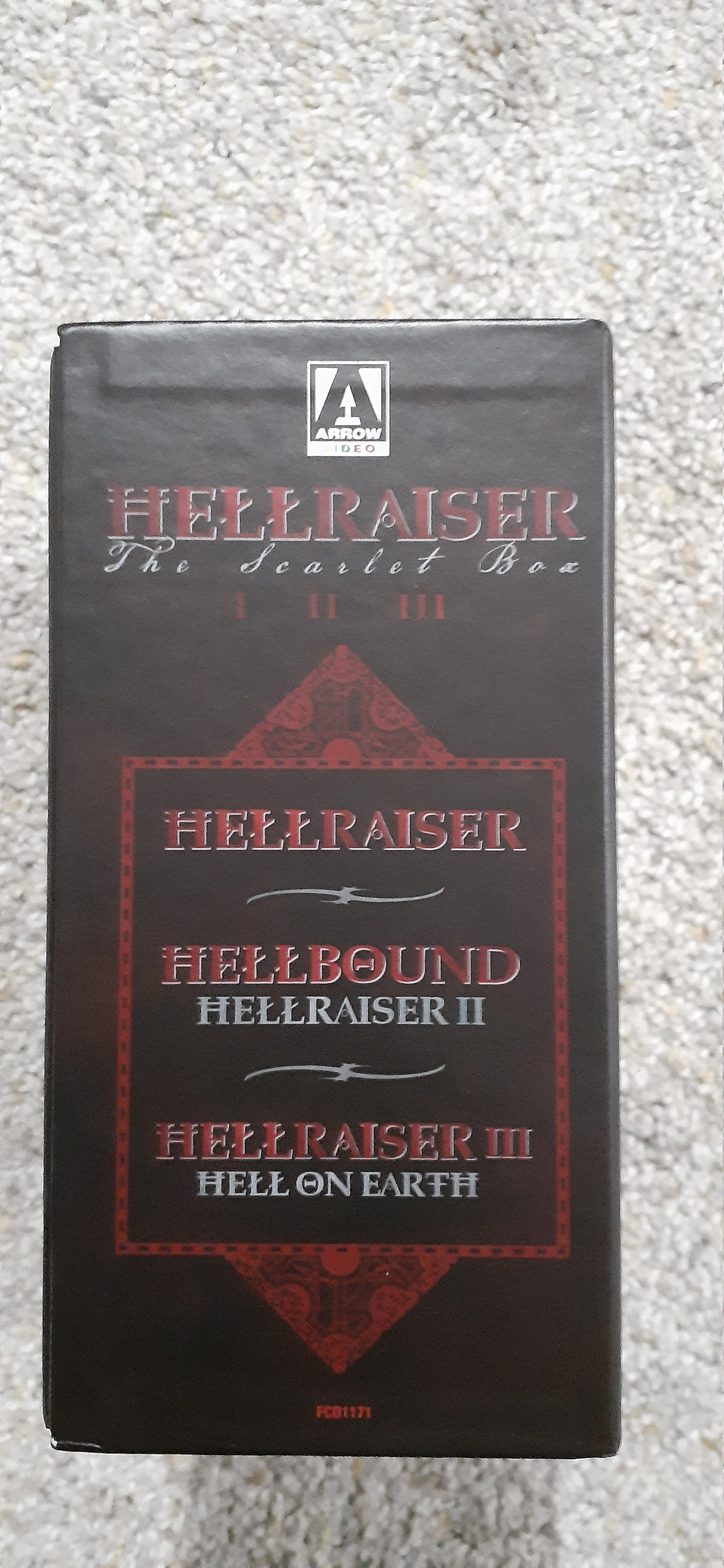 Super Rare Hellraiser Collection - Scarlet Box Bluray Box & Clive ...