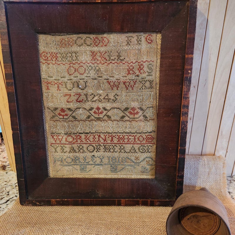 Primitive Sampler - Etsy