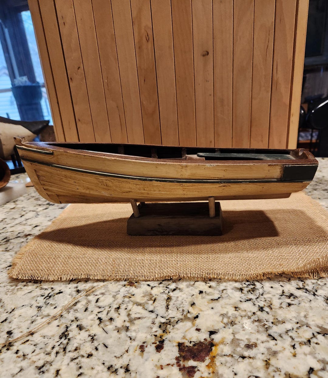 Vintage Rowboat Salesman Model Primitive - Etsy