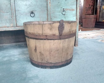Antique Sap Bucket - Etsy