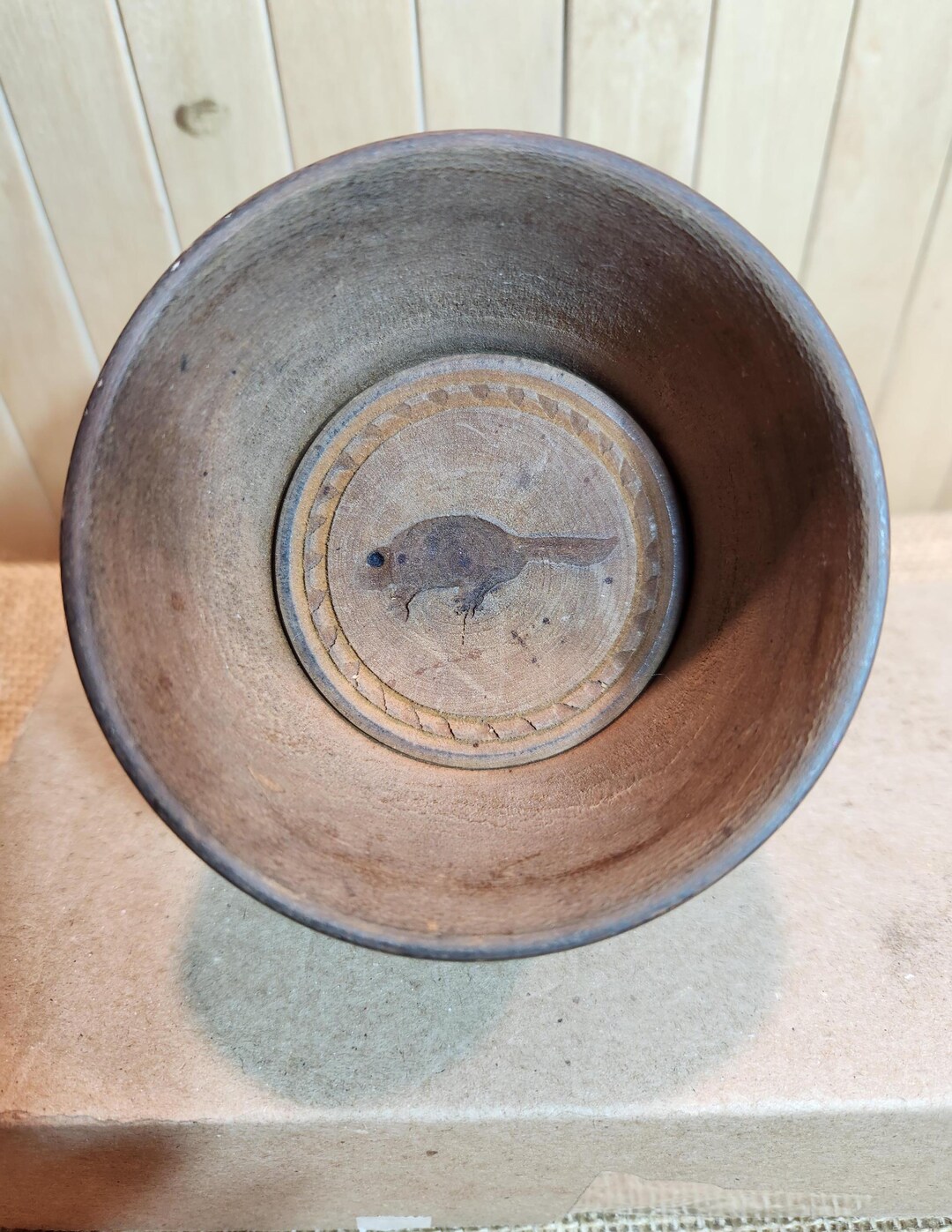 Antique Beaver Butter Print Stamp Mold Primitive Antique - Etsy