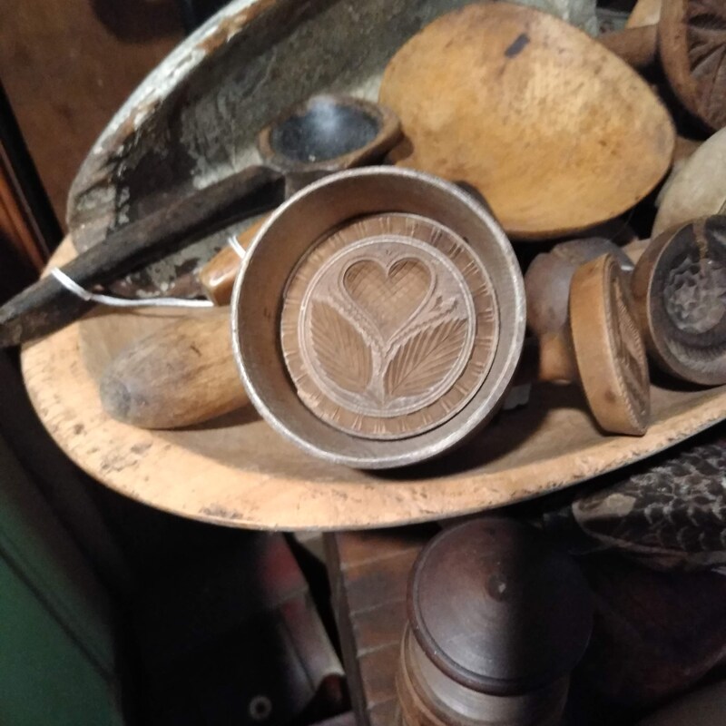 Antique Heart Butter Mold - Etsy