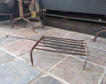 Antique Iron Roaster | Etsy