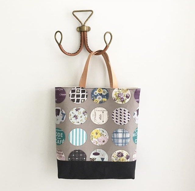 Sylvie Tote Pdf Bag Pattern Three Sizes Tote Bag Instant | Etsy UK