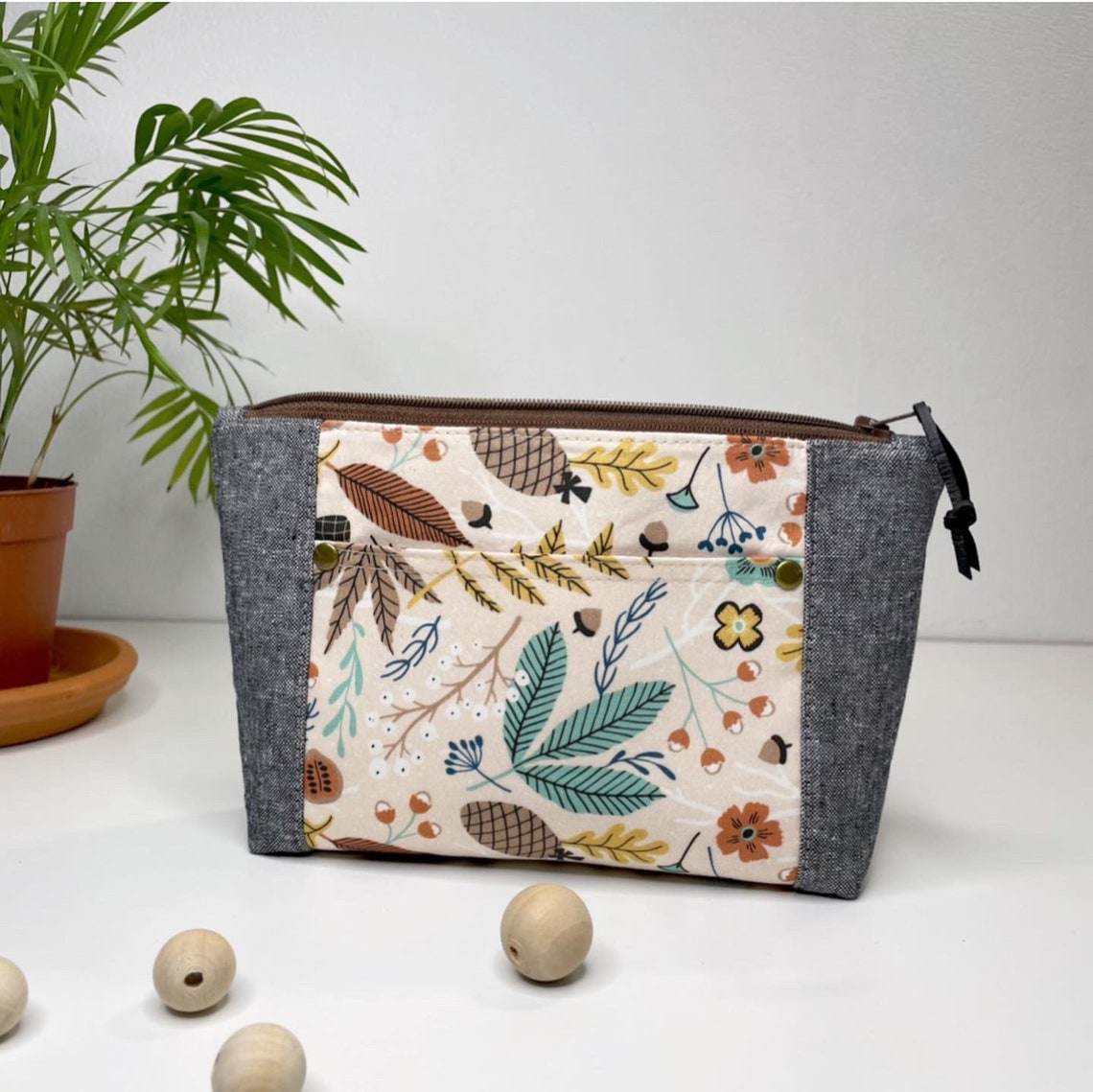 Norfolk Pouch sewing pattern in two sizes pdf pattern | Etsy