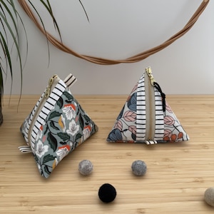 Pyramid Zipper Pouch PDF Sewing Pattern + Video (three Sizes) - Etsy