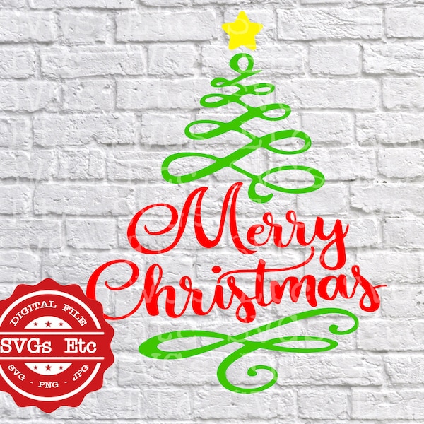 Christmas Silhouette - Etsy