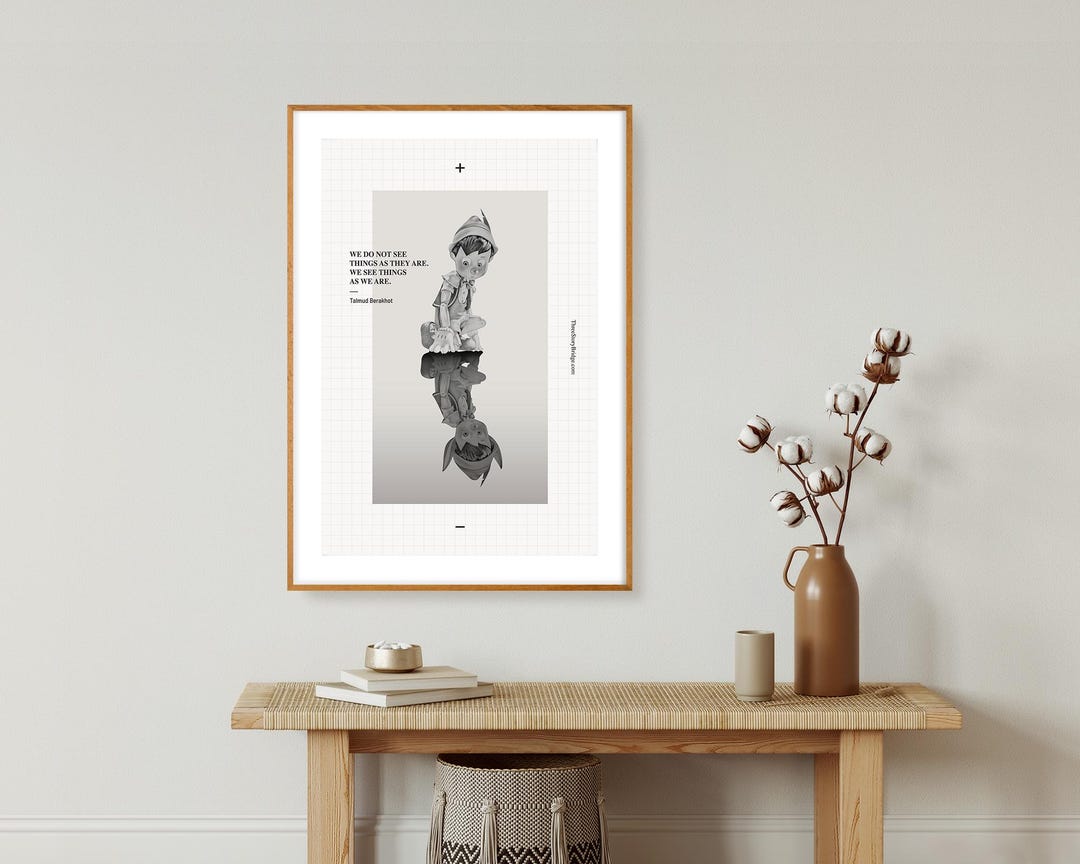 Self-reflection Pinocchio, Fish Drawing, the Shadow, Book of Revelation ...