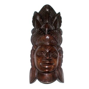 Sri Lankan Ethnic Deva Sanniya Wood Carving Mask 12 Asian Home Decor ...