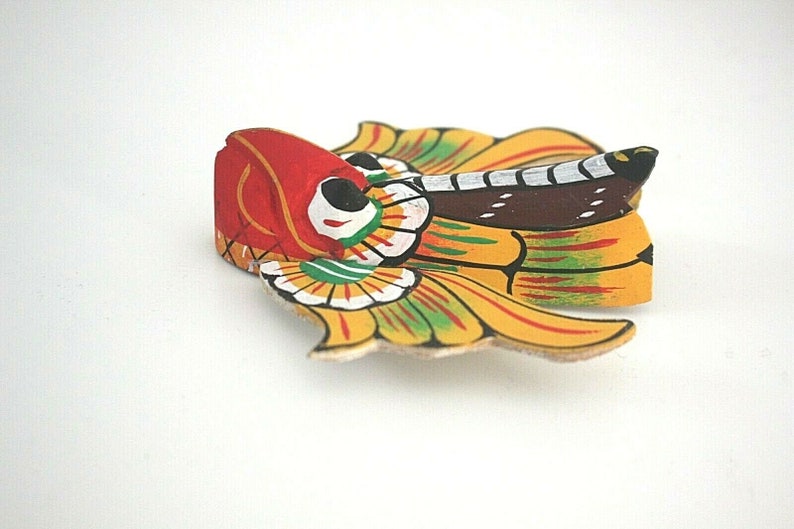 Asian Hand Carved Traditional Raksha Tiki Mask 4 set of | Etsy