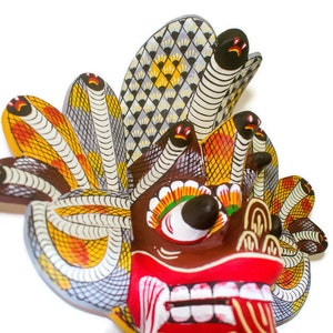 Stunning Hand Carved and Painted African Tribal Tiki Cobra - Etsy