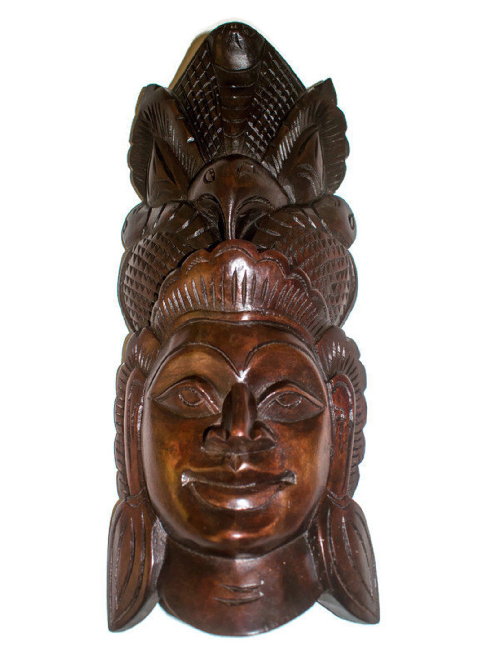 Sri Lankan Ethnic Deva Sanniya Wood Carving Mask 12 | Etsy