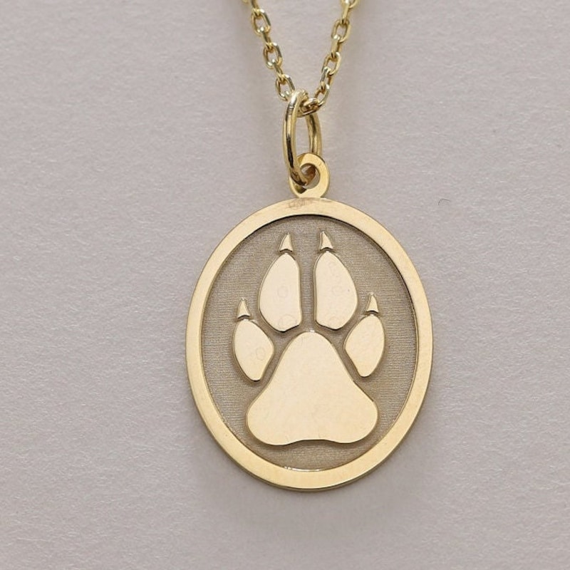Wolf Paw Print - Etsy