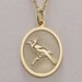 14k Gold Blue Jay Necklace, Personalized Blue Jay Pendant, Bird ...