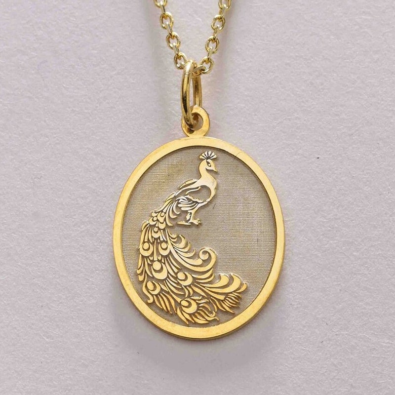 Peacock Jewelry Gold - Etsy