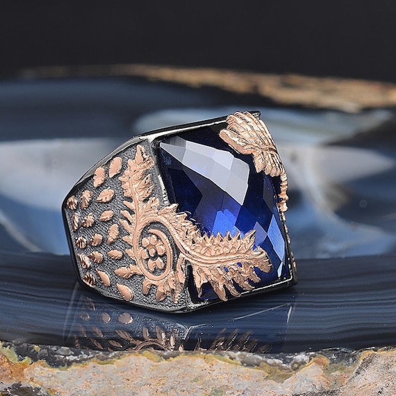 Sapphire Stone Rings For Men