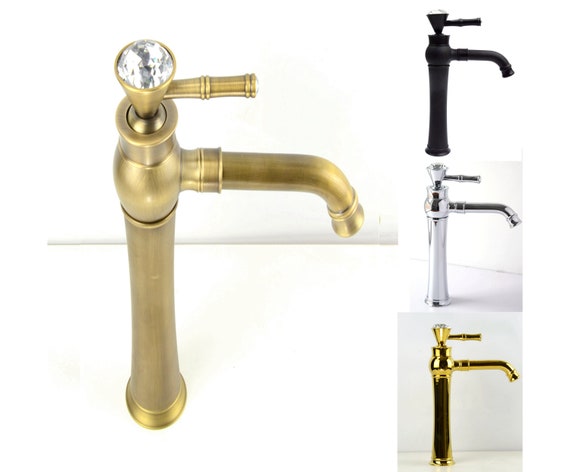 Vintage Style Sparkle Diamante Mixer Tap Faucet Bathroom Basin - Etsy UK