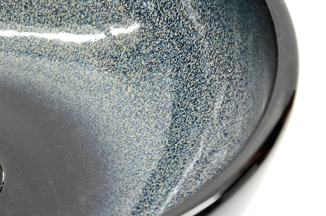 Starry Night Sky Black Blue Crystal Effect Basin Sink Bathroom | Etsy UK