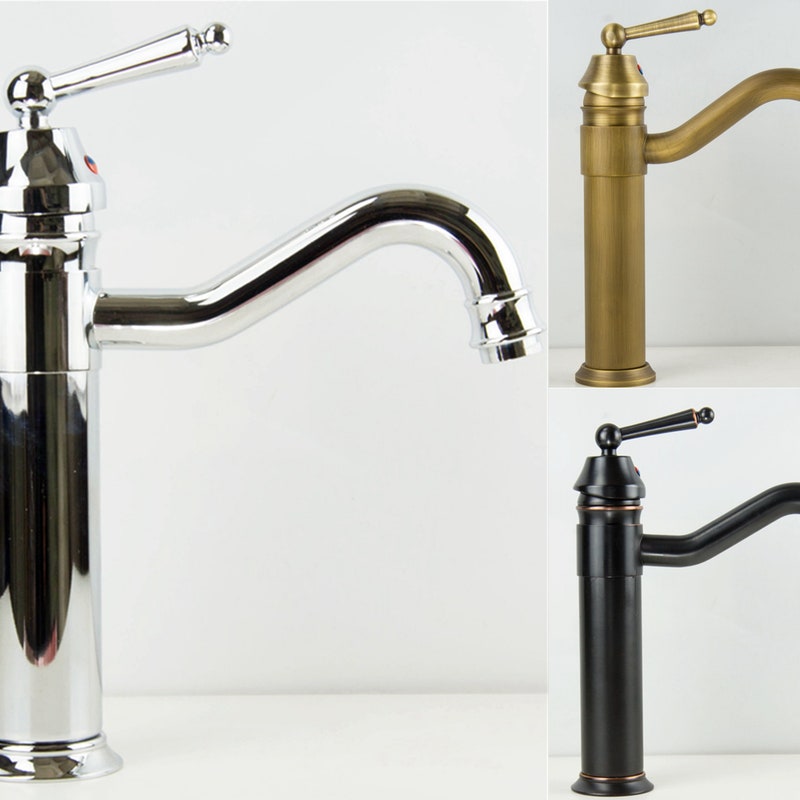 Brass Mixer Kitchen Tap - Etsy UK