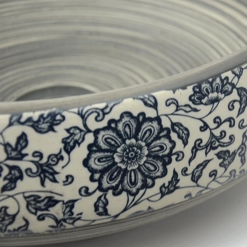 Vintage Floral Patterned Basin Sink Handmade Round Bathroom | Etsy