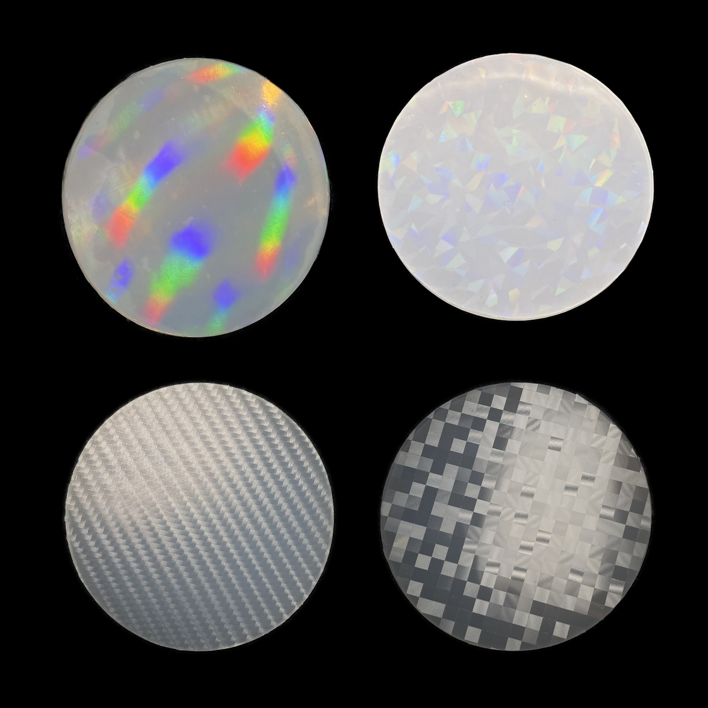 Holo Druzy Crystal Inlay Mold Resin Mold Round Holograph Mold - Etsy