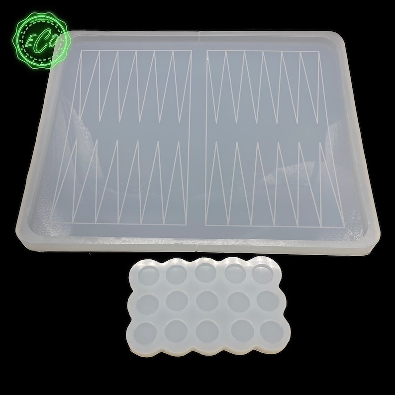 Backgammon Resin Mold Silicone Molds 23x28cm - Etsy
