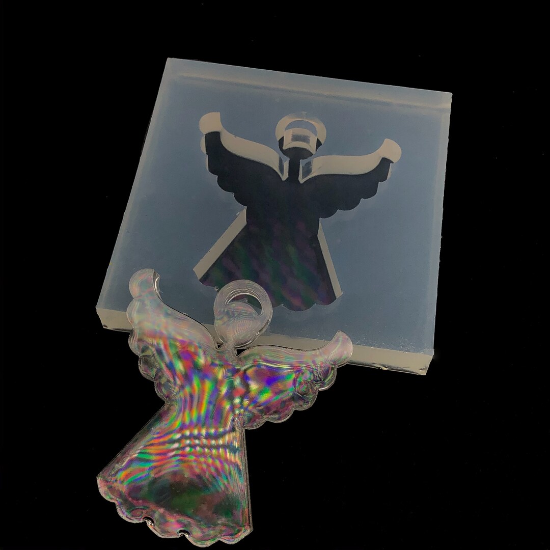 Engel Holo Silikonform 5cm Special Effect Resin Mold - Etsy