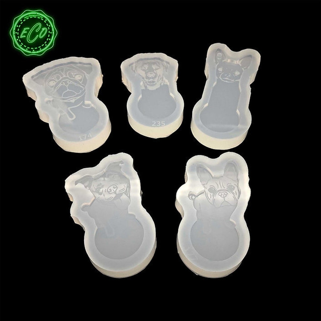 Shopping Cart Chip Pug Silicone Mold Dog Breeds - Etsy