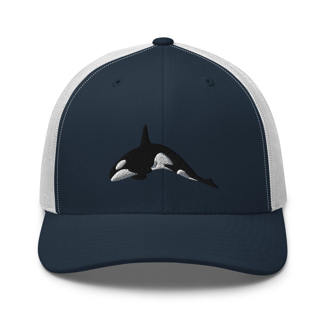 Orca Killer Hat Whale Baseball Cap Dad Hats Trucker Cap for Men & Women ...
