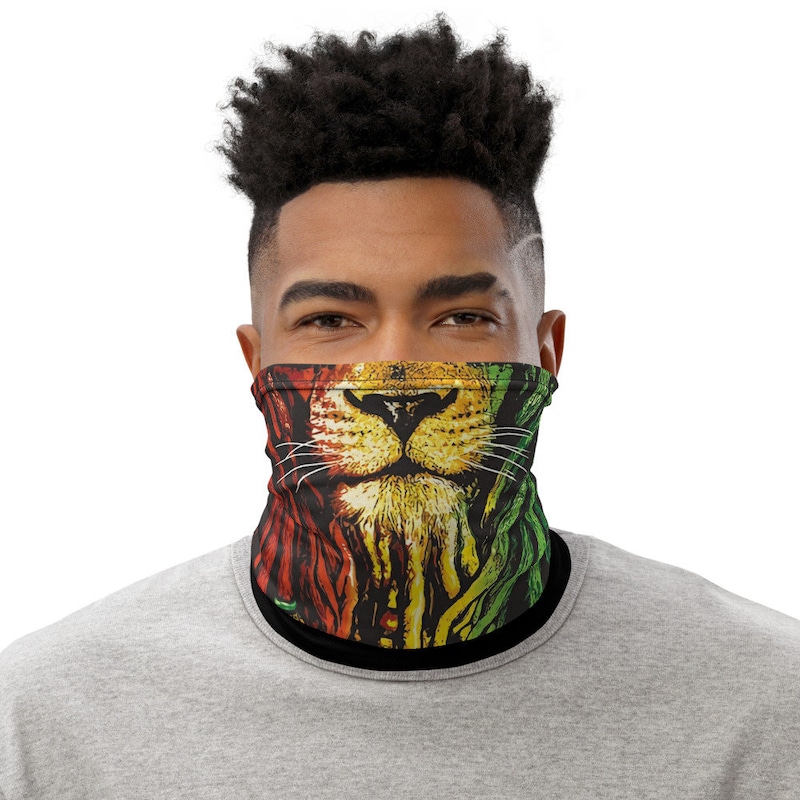 Reggae Face Mask - Etsy