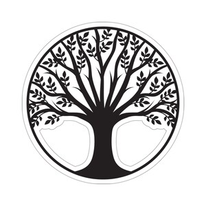 Tree of Life Sticker, Vinyl Sticker, Trees, Tree Kiss-cut Stickers - Etsy