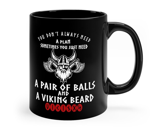 Pagan Mug - Funny Viking Mug - Viking Gift - Norse Gift - Barbarian Mug ...
