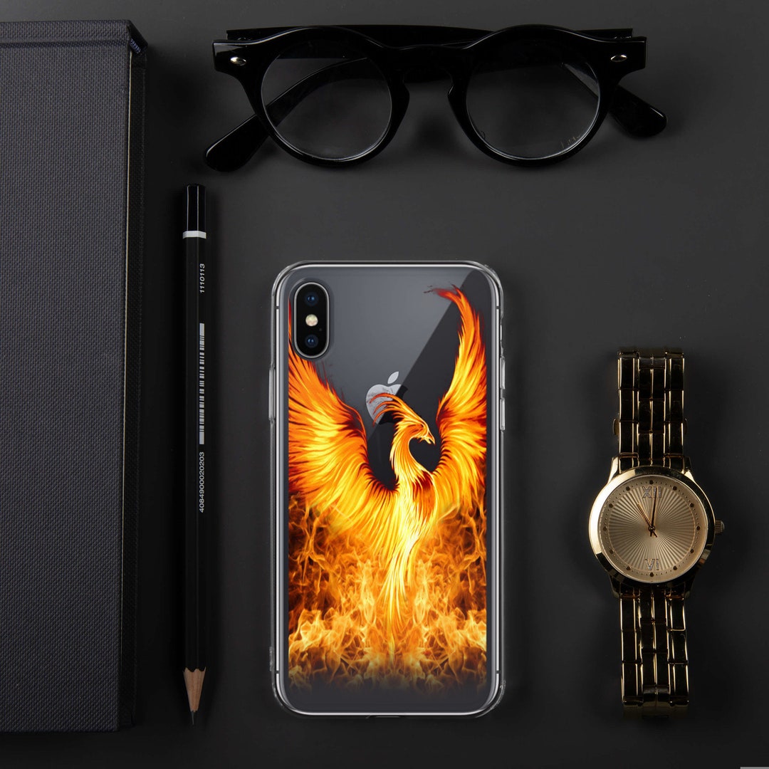 Phoenix iPhone Case Phoenix Rising From Ashes, iPhone Case - Etsy