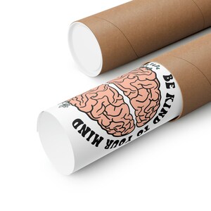 Premium Matte Vertical Poster, Mental Health Awareness Poster, Be Kind ...