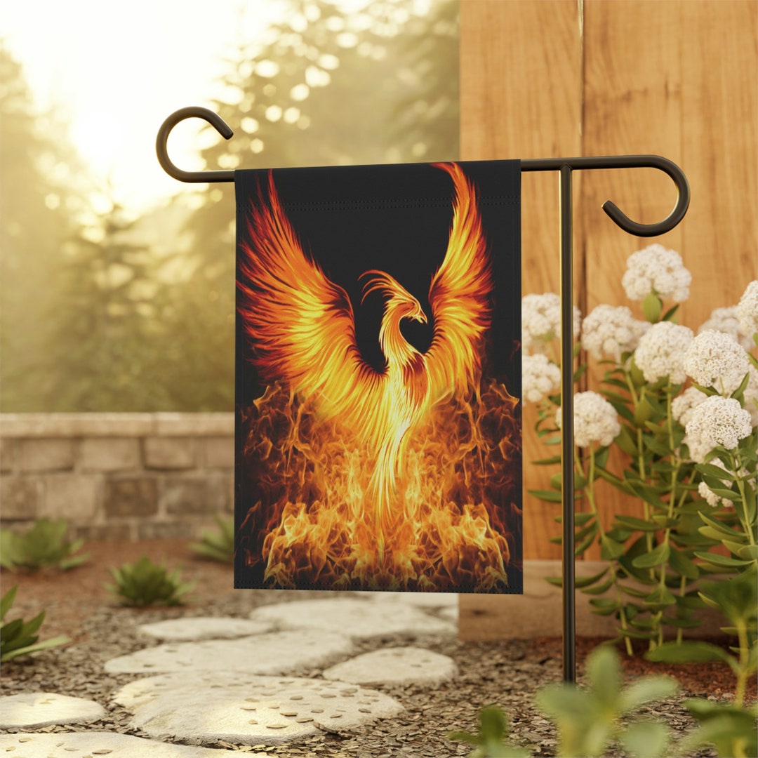 Phoenix Rising Banner, Rise From Ashes, Resurrection, Rebirth & New ...