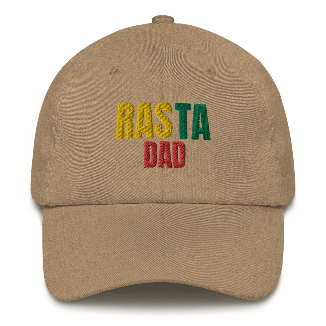 Rasta Hats Embroidered Rastafari Colors Jamaican Dad Peace Dad Hat - Etsy