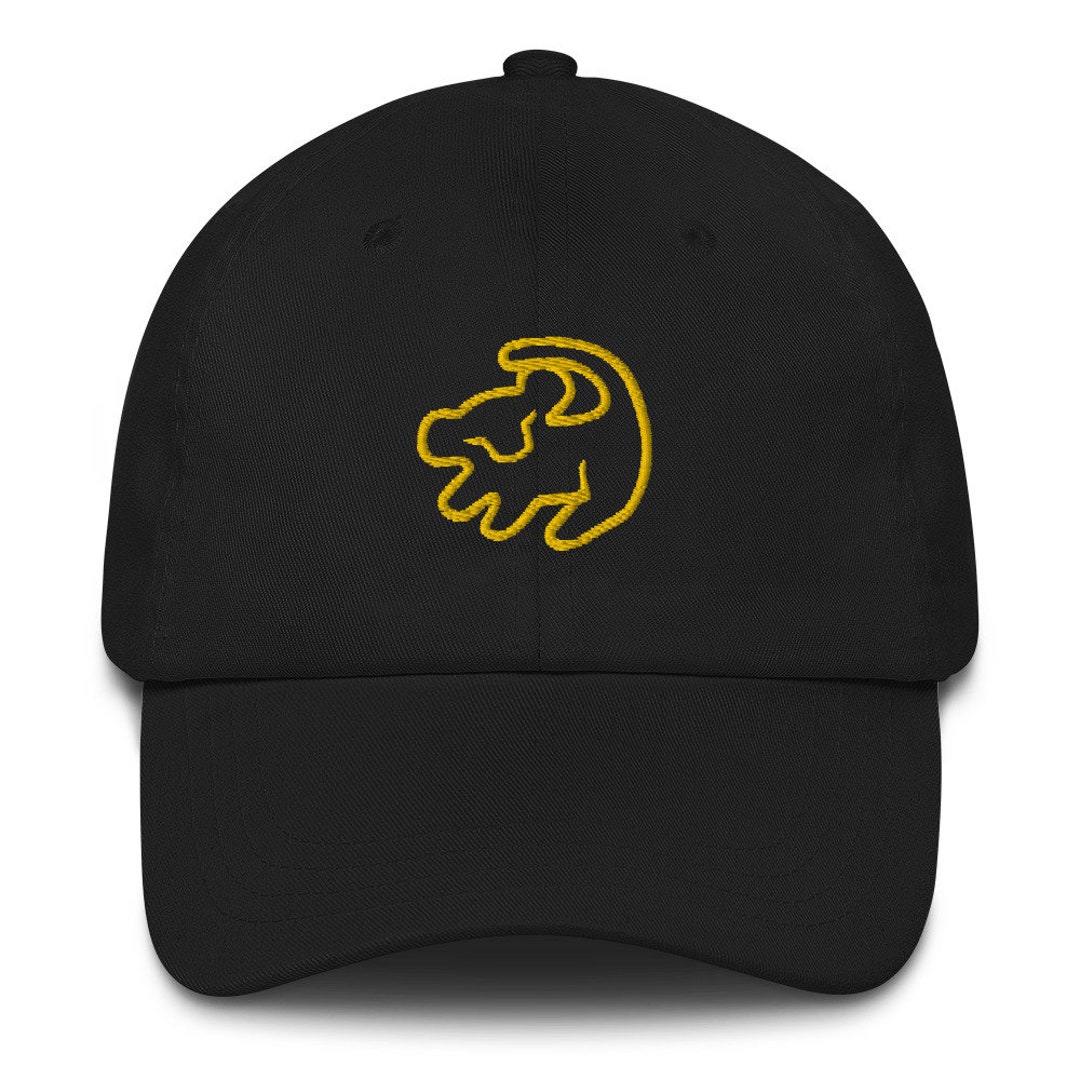 Simba Hat, Embroidered Lion King Simba Drawing, Cute Dad Hat, Simba Cap ...