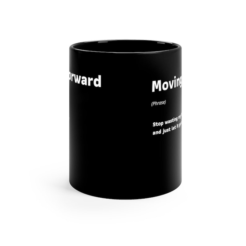 Funny Work Mug Work Quote Moving Forward Gift for coworker | Etsy