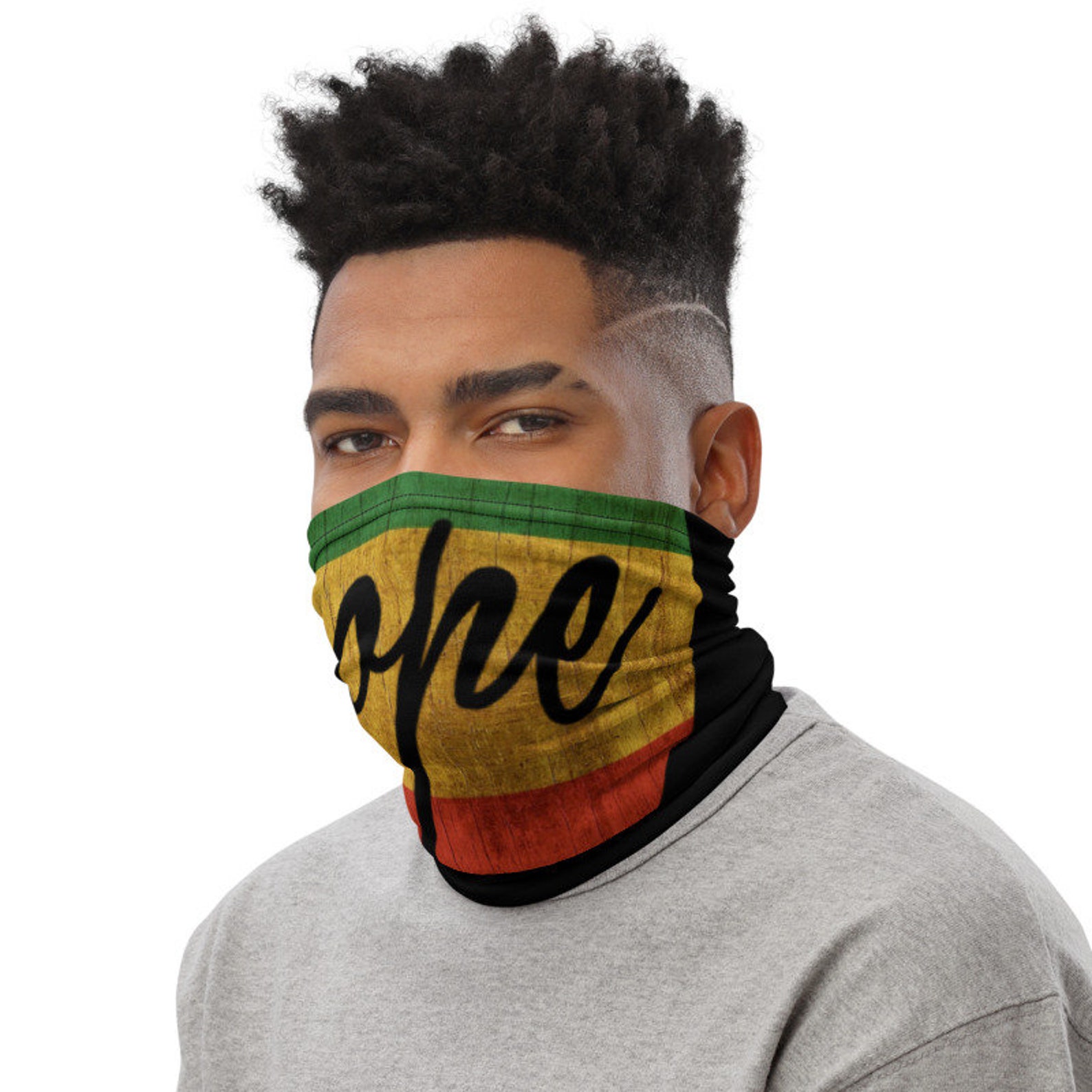 Face Mask, Rastafari Face Mask,beautiful Hope Calligraphy, Rasta Colors ...