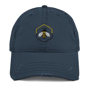 BEE Baseball Hat, Embroidered Dad Cap • Save the Bee Insect Honey ...