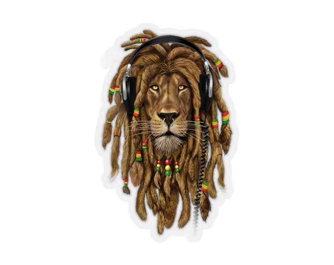 Rastafari Sticker Funny Rasta Sloth Reggae Music Style - Etsy