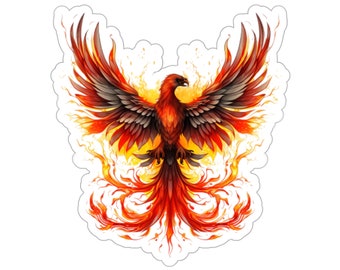 Phoenix Rising Sticker, Rising Phoenix, Out of the Ashes, Fire Fenix ...