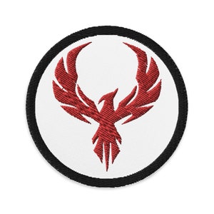 Phoenix Rising Patch, • 3″ (7.6 Cm) in Diameter, Resurrection & New Beginnings Symbol, Ppwerfull ...